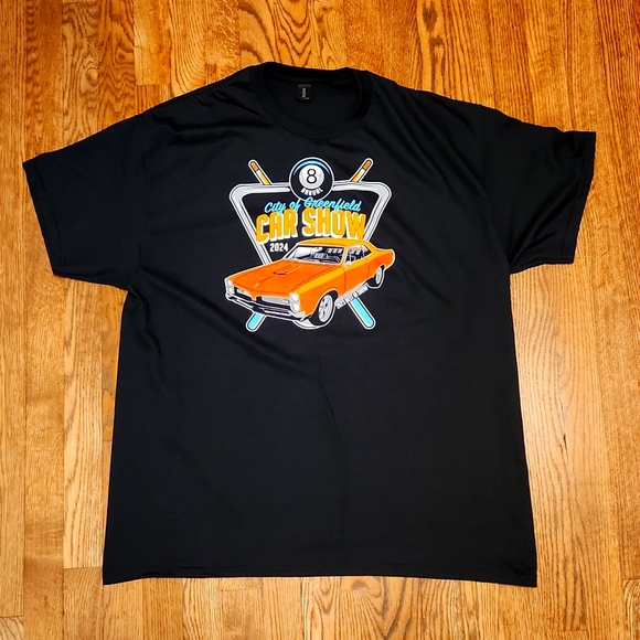 Gildan | Shirts | City Of Greenfield 224 Car Show T Shirt Greenfield ...